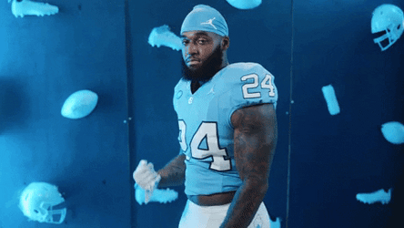 Heisman Pose North Carolina Player GIF | GIFDB.com