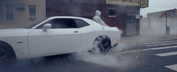 Hellcat Challenger Cinematic Burnout GIF | GIFDB.com