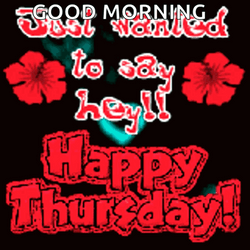 Hello Hey Happy Thursday GIF | GIFDB.com