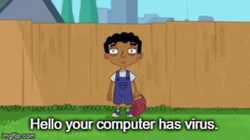 Hello Kid Computer Virus Baljeet GIF | GIFDB.com