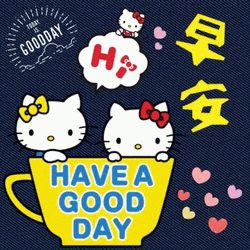 Hello Kitty Good Day Wednesday GIF | GIFDB.com