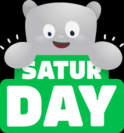 Hello Saturday Bear GIF | GIFDB.com