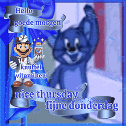 Hello Thursday Jerry The Mouse Waving GIF | GIFDB.com