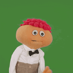 Hello Tuesday Ecstatic Gerbert The Puppet GIF | GIFDB.com