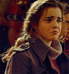 Hermione Trying Not To Cry GIF | GIFDB.com