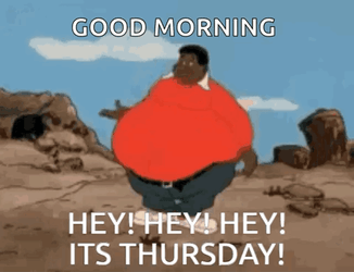 Hey Good Morning Thursday Funny GIF | GIFDB.com