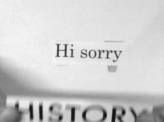Hi Sorry History GIF | GIFDB.com