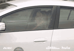 Hiding Meme Pulling Down The Car Seat GIF | GIFDB.com