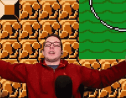 Hilarious Gamer Green Screen Fall GIF | GIFDB.com