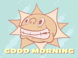 Hilarious Good Morning Funny Animated Face GIF | GIFDB.com
