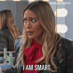 Hilary Duff I Am Smart Clever Girl GIF | GIFDB.com