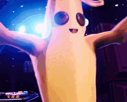Dancing Bananas In Rainbow Bridge GIF | GIFDB.com