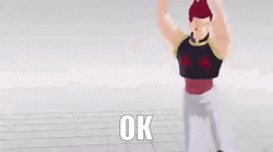 Hisoka Morow Ok Dance GIF | GIFDB.com