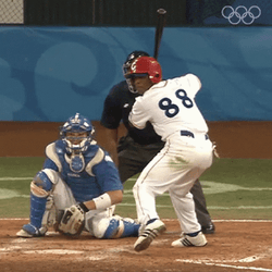 Hitting The Baseball GIF | GIFDB.com
