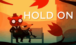 Hold On Angus Delaney GIF | GIFDB.com