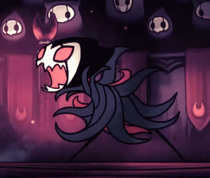 Hollow Knight Troupe Master Grimm Screaming GIF | GIFDB.com