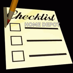 Home Depot Check List GIF | GIFDB.com
