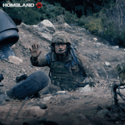 Homeland Max Piotrowski Surrender White Flag GIF | GIFDB.com