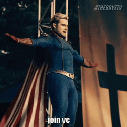 Homelander Flying On Crowd Join Vc GIF | GIFDB.com