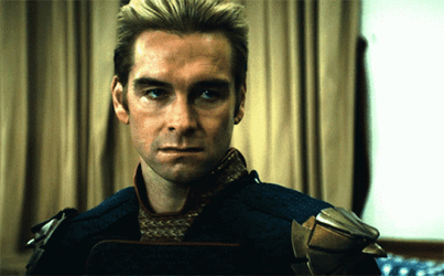 Homelander Serious Face During Press Conference GIF | GIFDB.com