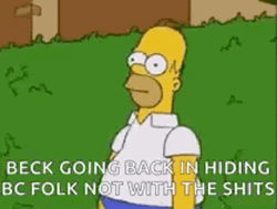 Homer Bushes Beck Going Back Hiding Meme GIF | GIFDB.com