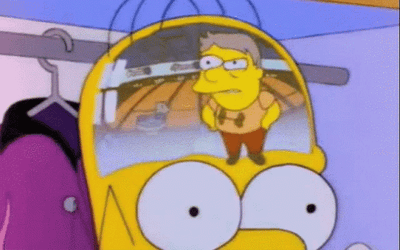 Homer Simpson Thinking Wild GIF | GIFDB.com