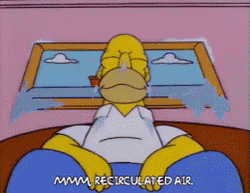 Homer Simpson Air Conditioning GIF | GIFDB.com