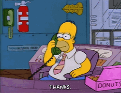 Homer Simpson Bite Happy National Donut Day 2022 GIF | GIFDB.com