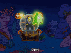 Homer Simpson Driving A Submarine GIF | GIFDB.com