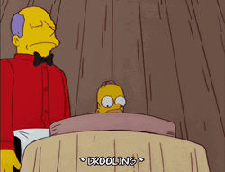 Homer Simpson Drooling Episode 17 GIF | GIFDB.com