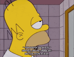 Homer Simpson Drooling Microphone GIF | GIFDB.com