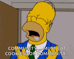 Homer Simpson Drooling Must Eat Cookies GIF | GIFDB.com