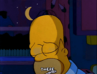 Homer Simpson Holding Puzzle Pieces GIF | GIFDB.com