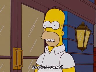 Homer Simpson Say What Go Outside GIF | GIFDB.com