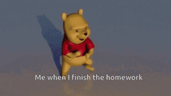 Homework Completed Winnie The Pooh Dancing GIF | GIFDB.com