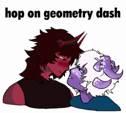 Hop On Geometry Dash GIF | GIFDB.com