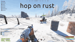 Hop On Rust Snow GIF | GIFDB.com