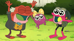 Hop Pop Sprig And Polly Plantar Amphibia GIF | GIFDB.com