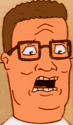 Hank Hill Horrified While Shaking GIF | GIFDB.com