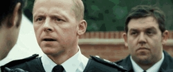 Hot Fuzz Funny Exit Scene GIF | GIFDB.com