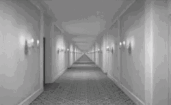 Hotel Hallway Optical Illusion GIF | GIFDB.com