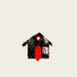 House Drawing Crayon Fade Loop GIF | GIFDB.com
