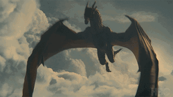 House Of The Dragon Flying Dragon GIF | GIFDB.com