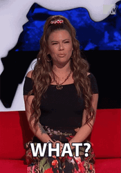 How Sway Disbelieving Long Wavy Hair Lady GIF | GIFDB.com