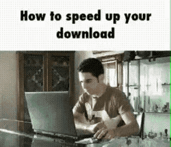How To Speed Up Your Download GIF | GIFDB.com