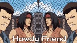 Sam And Larry Shenmue The Animation Howdy Friend GIF | GIFDB.com