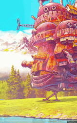 Howl's Moving Castle Characters Image Compilation GIF | GIFDB.com