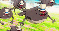 Howl's Moving Castle Tadpole Monsters Attacking GIF | GIFDB.com