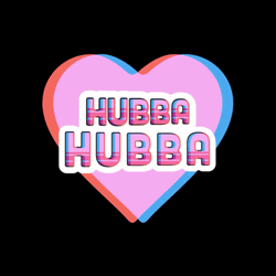 Hubba Hubba Pink Heart Mobile Art GIF | GIFDB.com