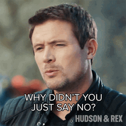 Hudson And Rex You Didn't Have To Cut Me Off Meme GIF | GIFDB.com